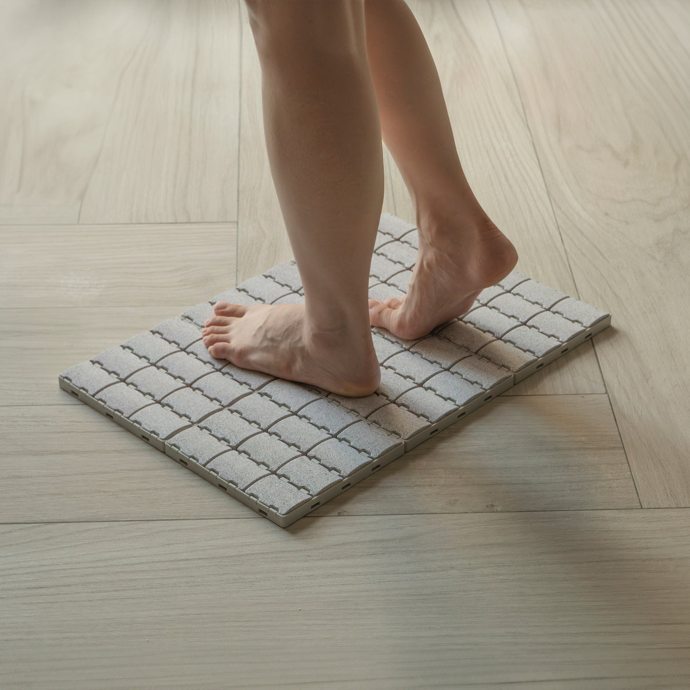 Diatomite Modular Bath Mat - Eco-Friendly and Quick-Drying | Bulbul